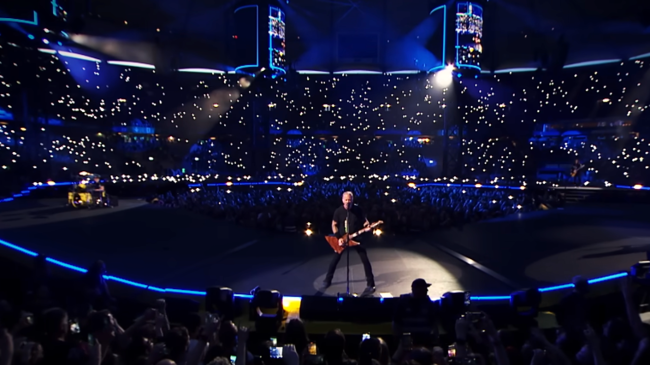 Metallica : le show de leur tournée diffusé au cinéma